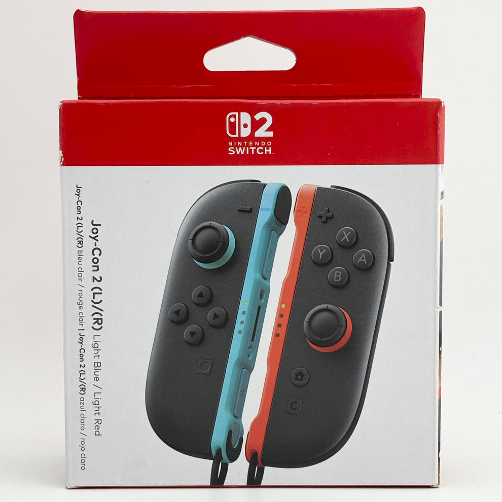 New Nintendo Switch Joy-Con 2 Controller 123677 Light Blue/Light Red ...